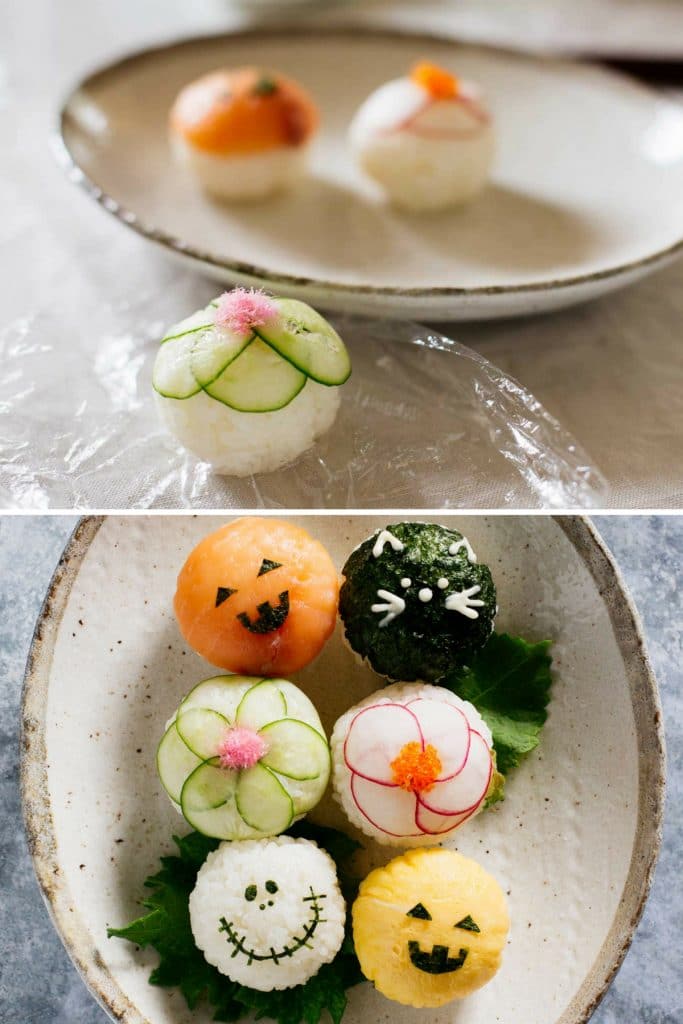 Halloween Temari Sushi - Chopstick Chronicles