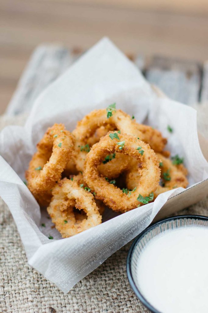 Fried Calamari with Wasabi Mayo - Chopstick Chronicles