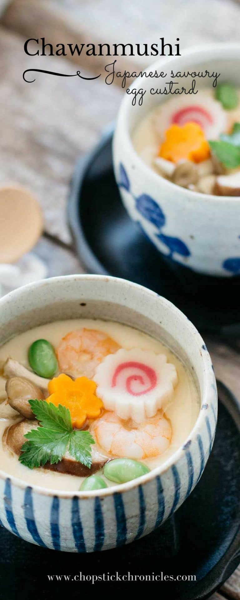 Chawanmushi Recipe (Japanese Savoury Egg Custard) - Chopstick Chronicles