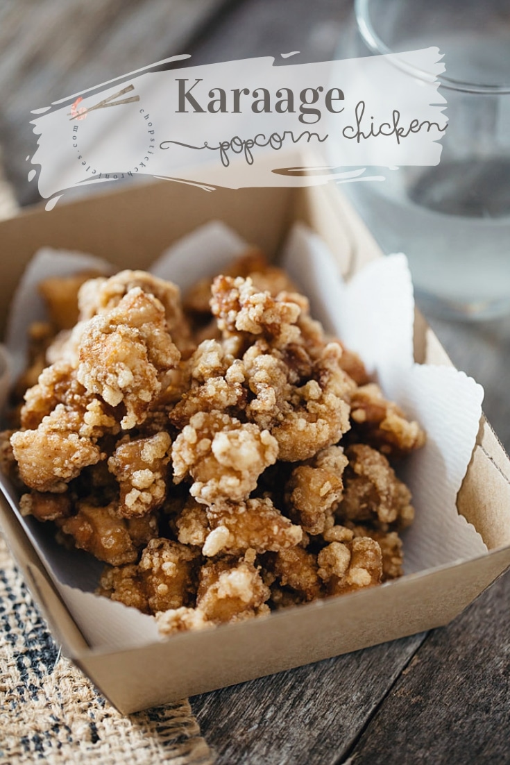 Karaage Chicken 唐揚げポップコーン (Japanese Popcorn Chicken) - Chopstick Chronicles