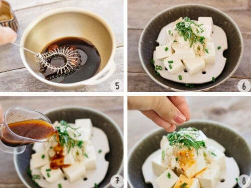 Hiyayakko (Cold Tofu Recipe) - Chopstick Chronicles