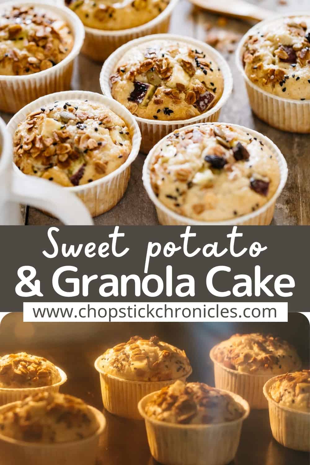 Sweet Potato Granola Cake - Chopstick Chronicles