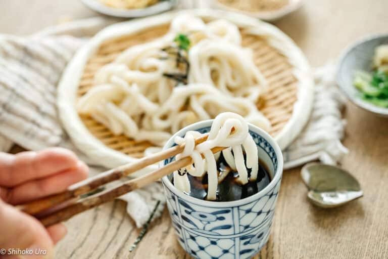 Zaru Udon (Cold Udon Noodles) ざるうどん - Chopstick Chronicles